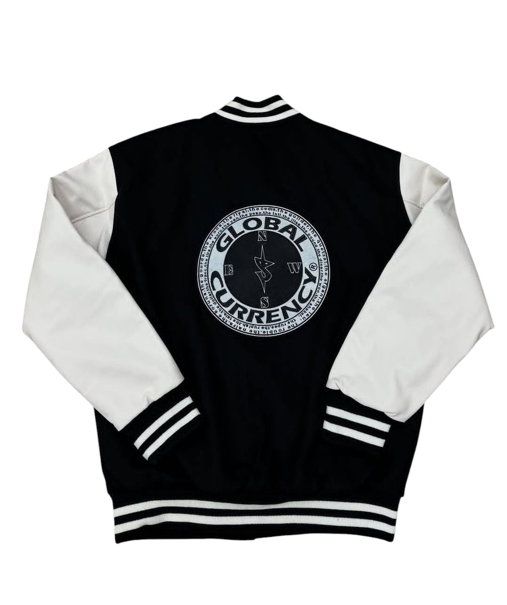 GC TWO TONE VARSITY JACKET – Global Currency